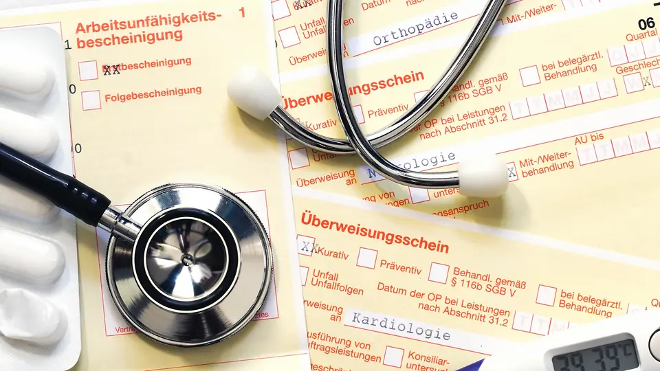 Jahresvergleich Krankschreibungen | BARMER