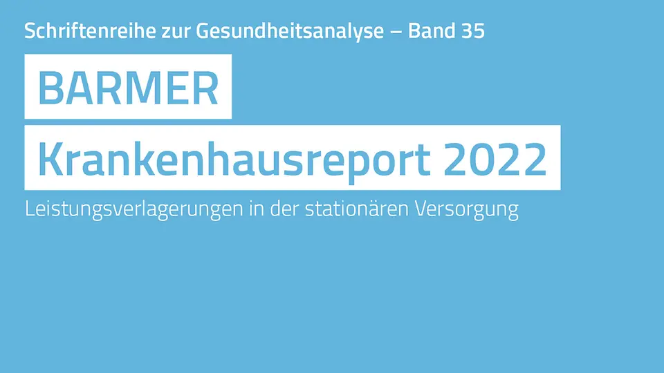BARMER-Krankenhausreport 2024 | BARMER